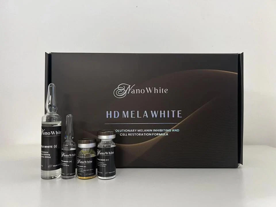 Nano White HD Mela White Whitening Ampoule Set